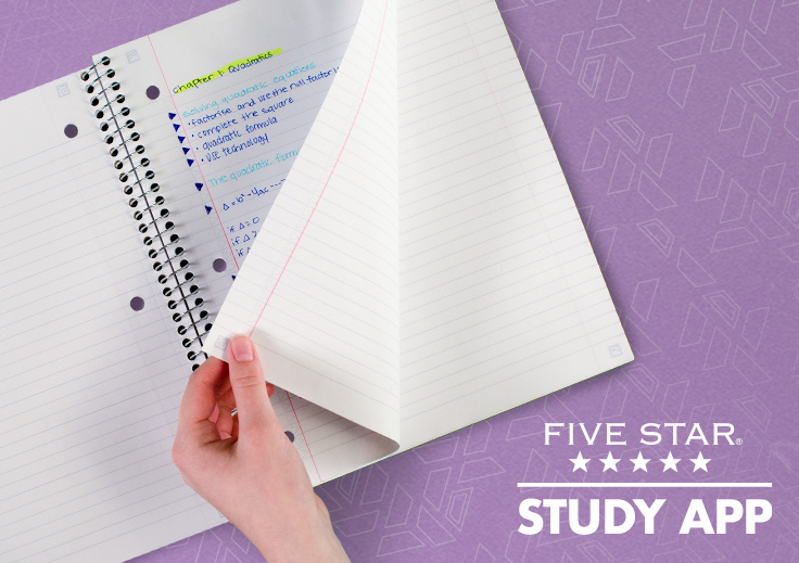Notebooks, Binders, Filler Paper & School Supplies | Five Star